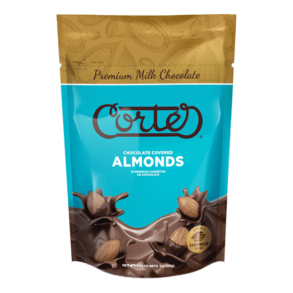 Chocolate Cortés Milk Chocolate Covered Almonds (3oz) – Hecho en Puerto ...